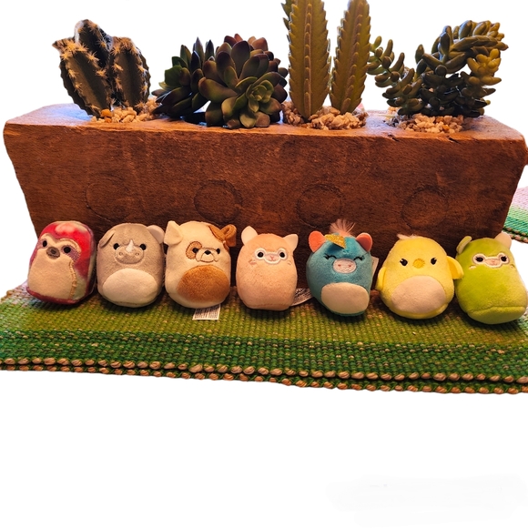 Squishmallows | Toys | Nwot Squishville Mini Squishmallows Set Of 7 ...